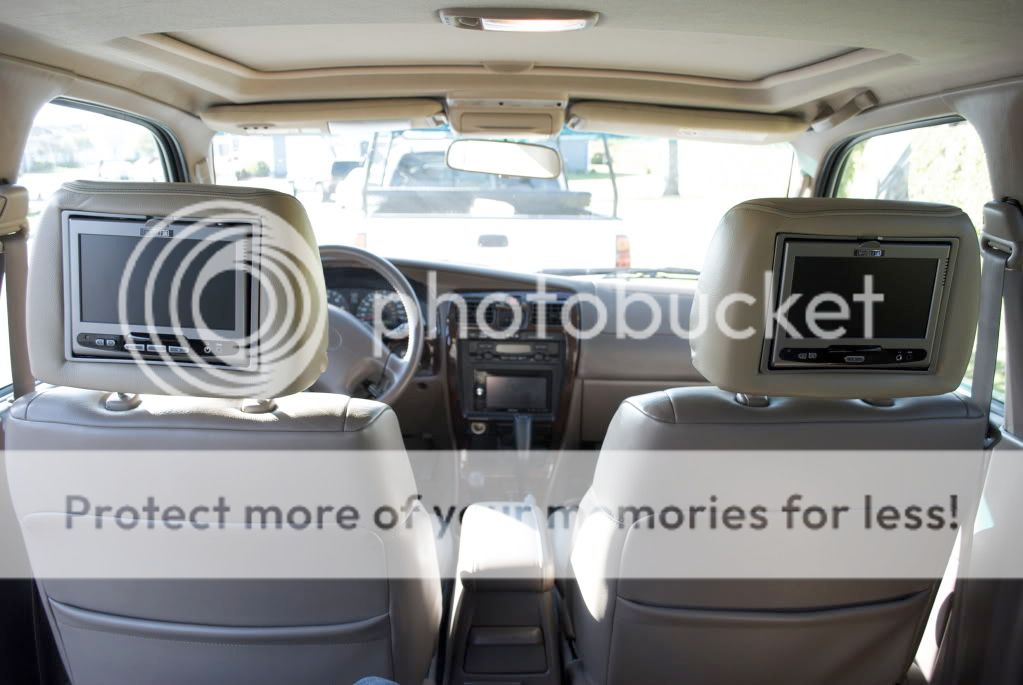 Finally Installed My Headrest TV's! - Toyota 4Runner Forum - Largest ...